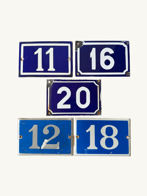 House numbers - The French House York