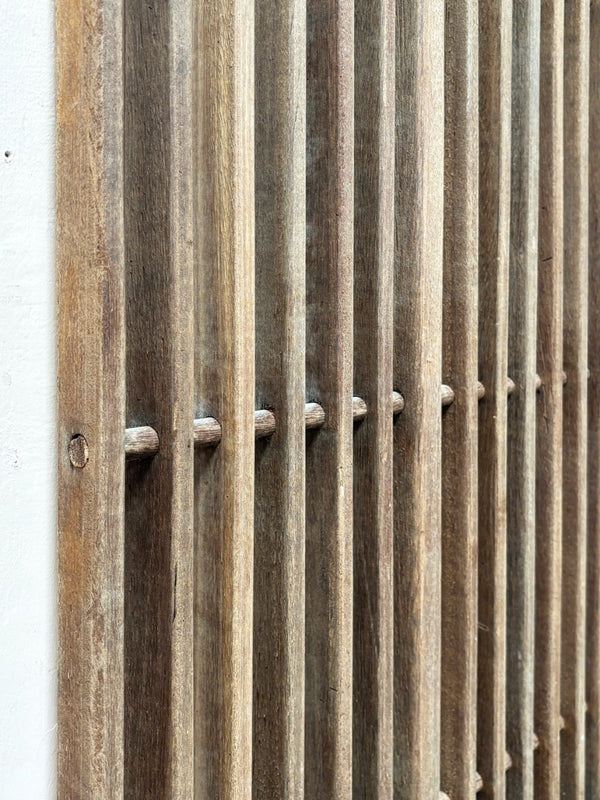Pair of hardwood panels - The French House York