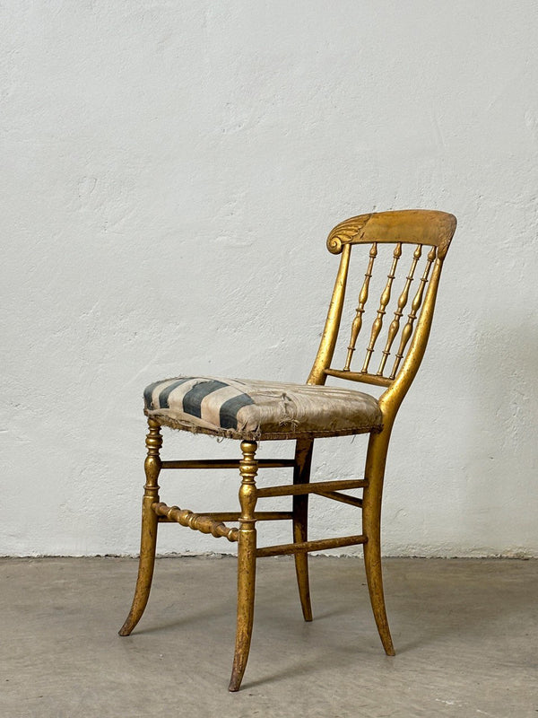Gilded occasional chair - The French House York